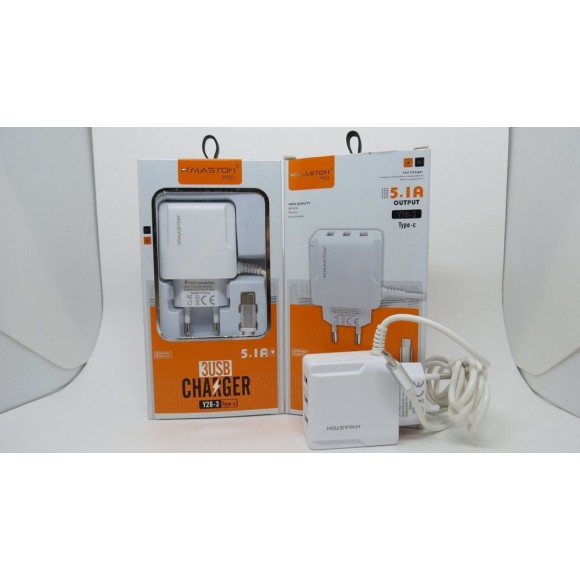 TOMADA 3USB_TYPEC 5A (Y073)